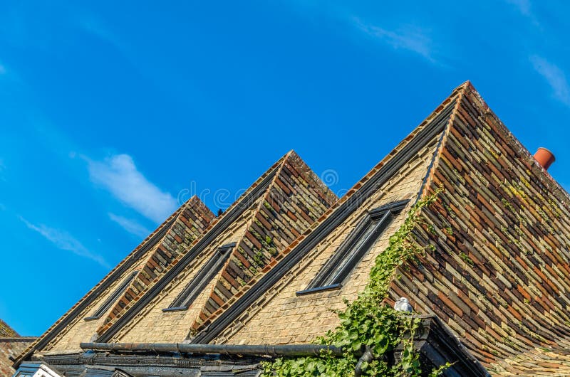 Typical English Architecture in a Village Stock Image - Image of ...