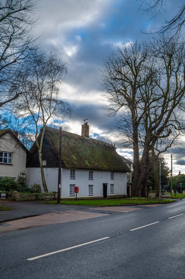 Typical English Architecture in a Village Stock Photo - Image of ...