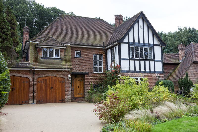 Typical english home stock image. Image of townhouse - 74699679