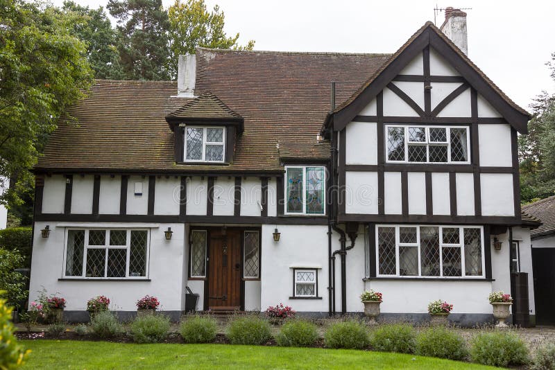 Typical english home stock image. Image of development - 74700041