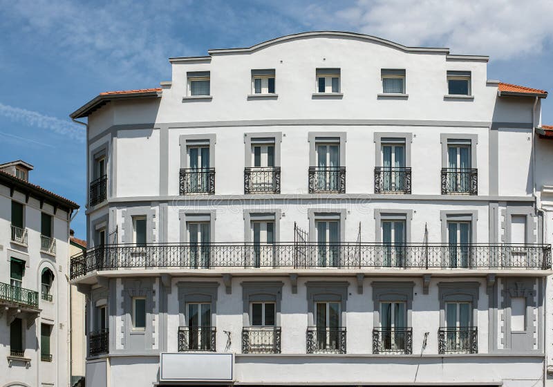 Typical european building. stock photo. Image of blank - 72526346