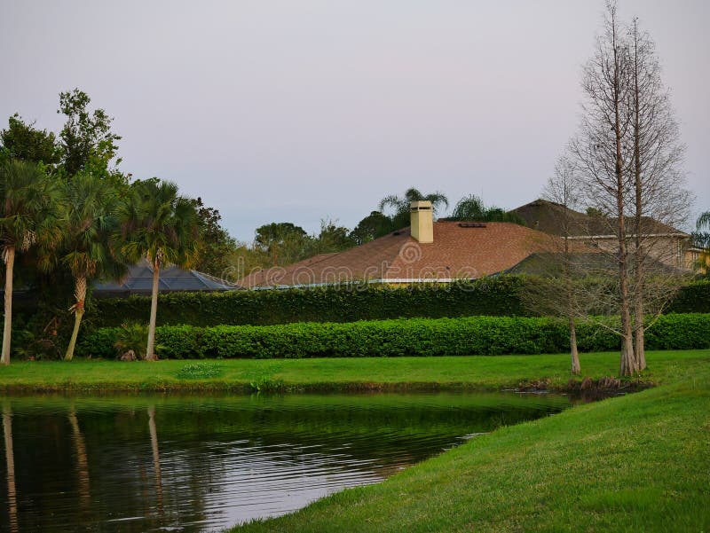 A typical Florida house stock photo. Image of europe - 142106084