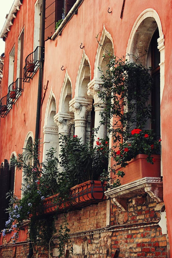 Typical Gothic Venetian Architecture Detail Stock Image - Image of ... Typical Gothic Venetian Architecture Detail Stock Image - Image of ...