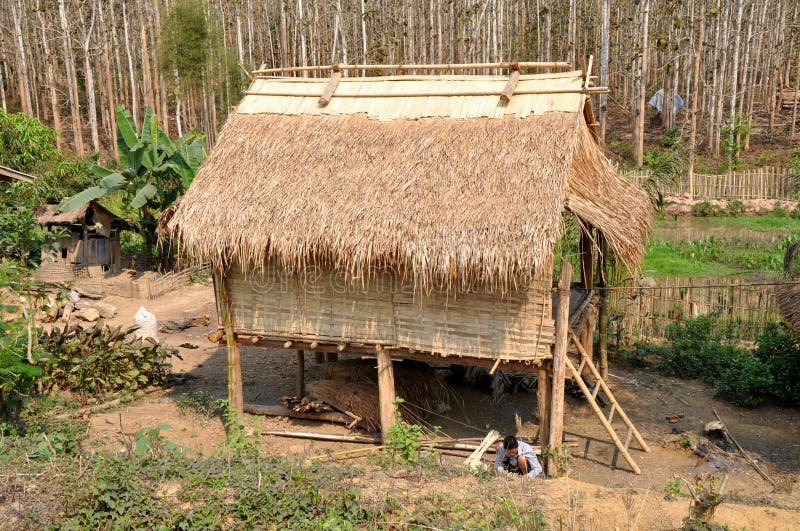 Grass Hut editorial stock photo. Image of travel, grass - 30031128