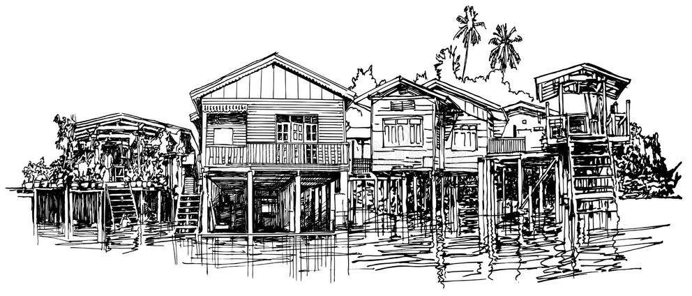 Canal Building Stock Illustrations – 14,489 Canal Building Stock ...