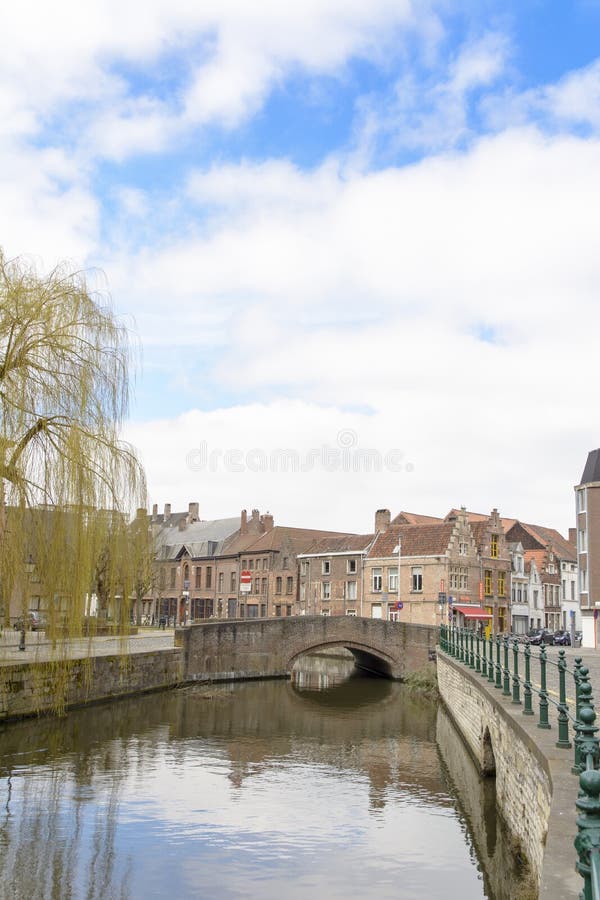 Typical house in Gent stock image. Image of belgian, city - 53112143