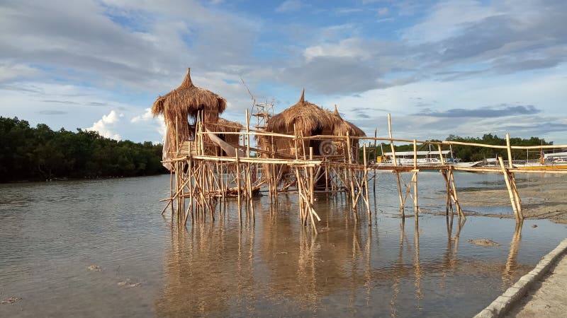 Typical House in the Philippines, Cebu City Stock Photo - Image of ...