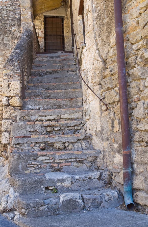 Typical House. Tarquinia. Lazio. Italy. Stock Photo - Image of lazio ...