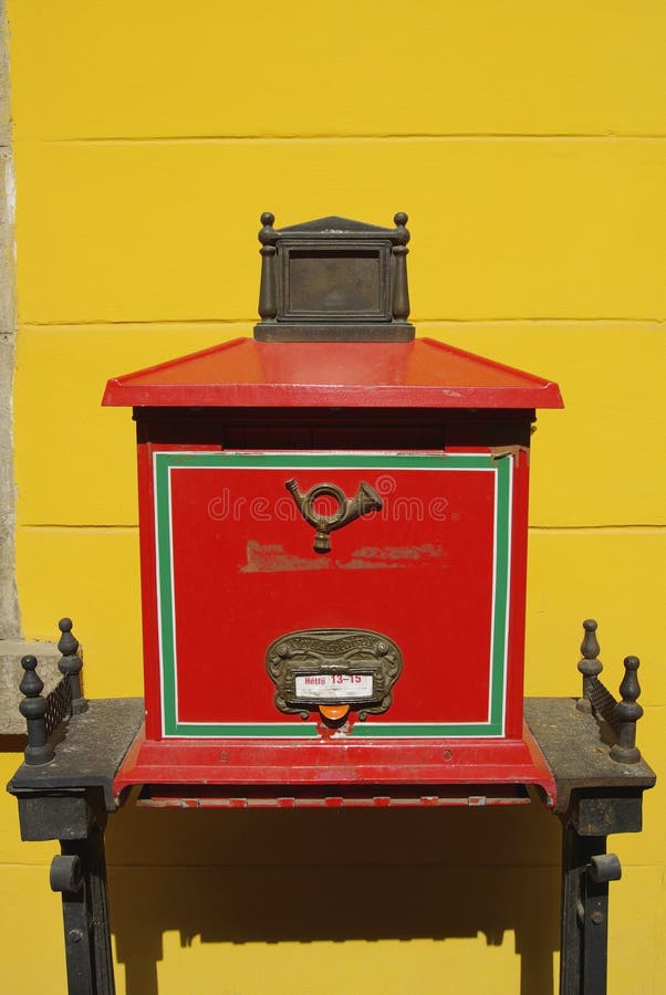 Typical Hungarian Letter Box Stock Image - Image of post, hungarian ...