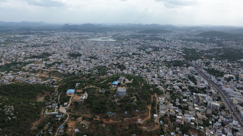 A Typical Indian Town. stock photo. Image of crowdy - 388410812