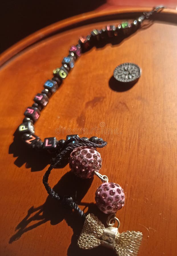 Typical Indonesian beads stock photo. Image of chain - 181264956