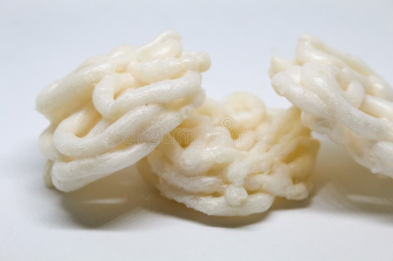 Typical Indonesian Crackers, Can Be a Side Dish Stock Image - Image of ...