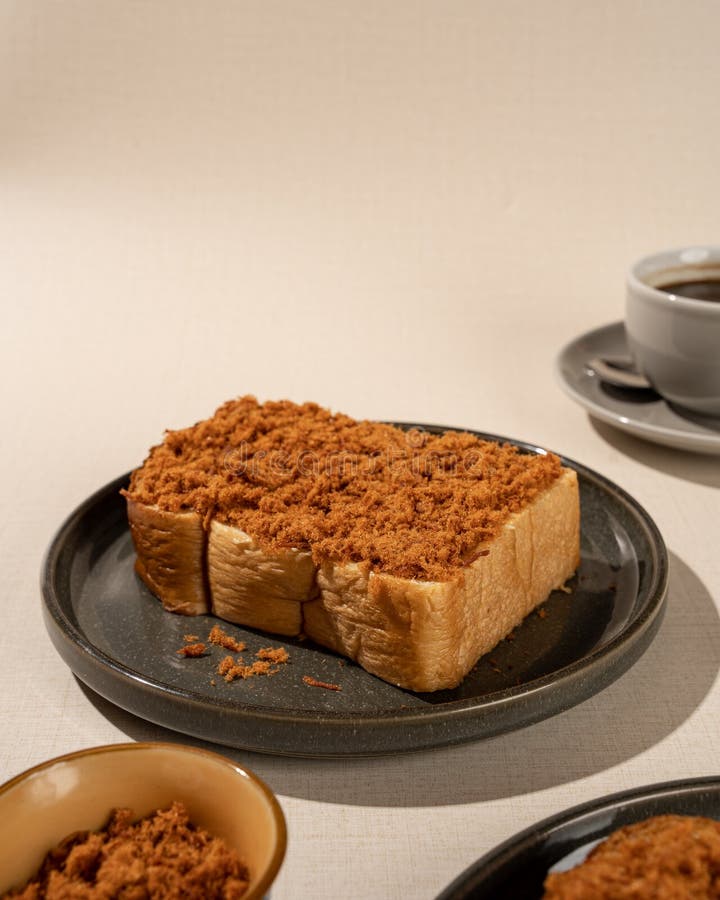 Typical Indonesian Steamed Bread and Toast with Various Fillings Stock ...