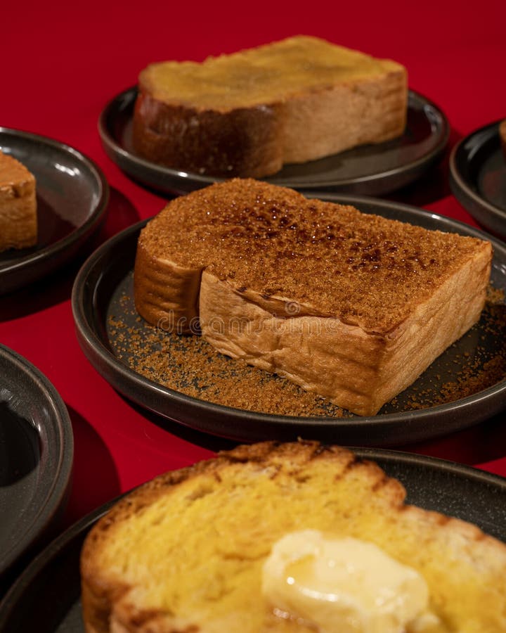 Typical Indonesian Steamed Bread and Toast with Various Fillings Stock ...
