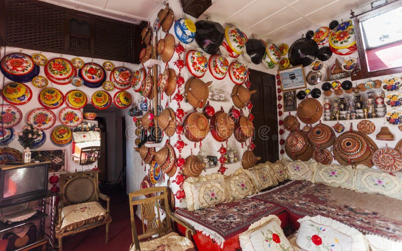 Typical Interior of Traditional House. Harar. Ethiopia. Editorial ...
