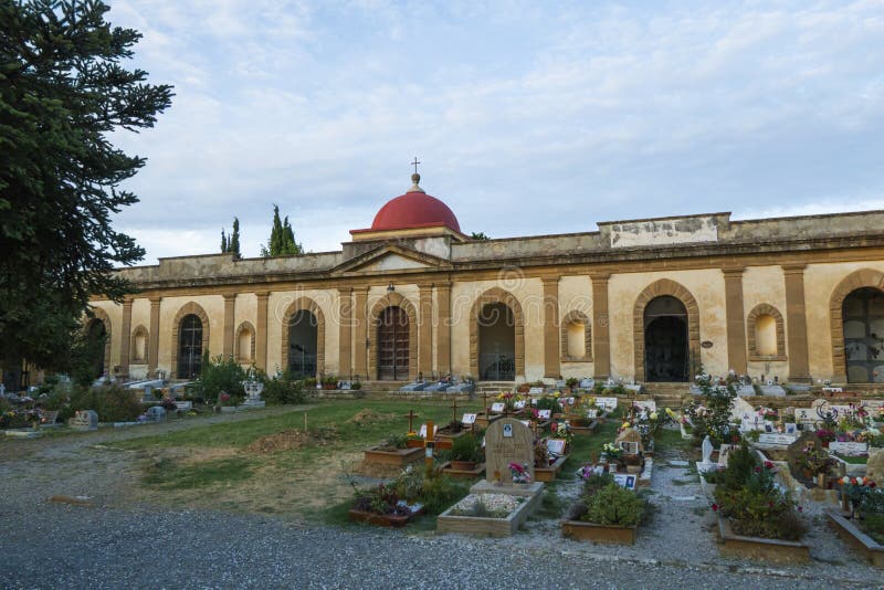 Old Italian Cemetery In Florence On A Sunny Day In Autumn Stock Photo ...