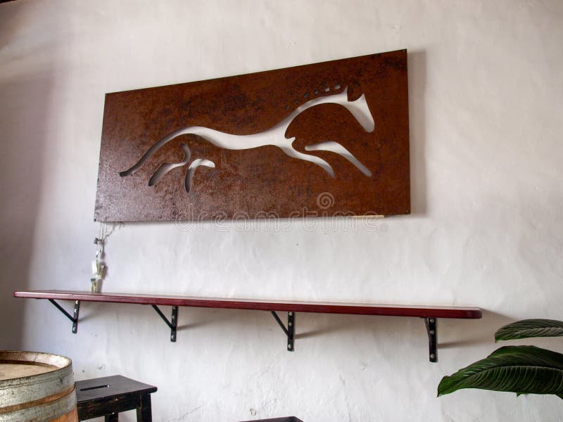 Typical Local with Display and Sale of Local Wine Editorial Image ...