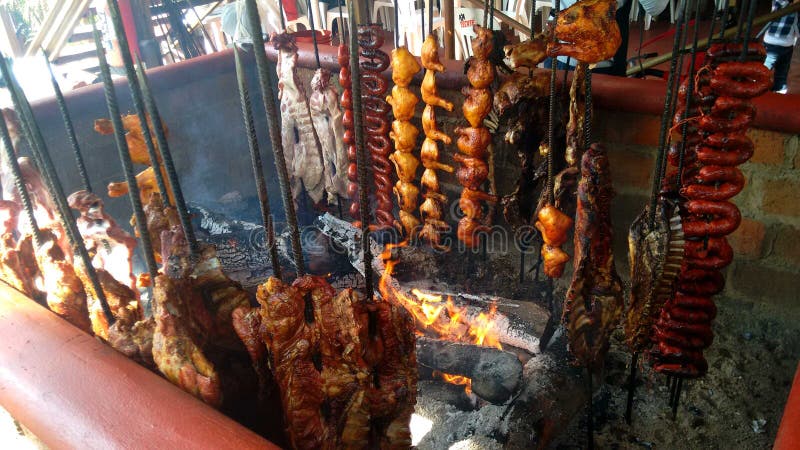 Mexican barbecue stock image. Image of restaurant, barbecue - 19442573