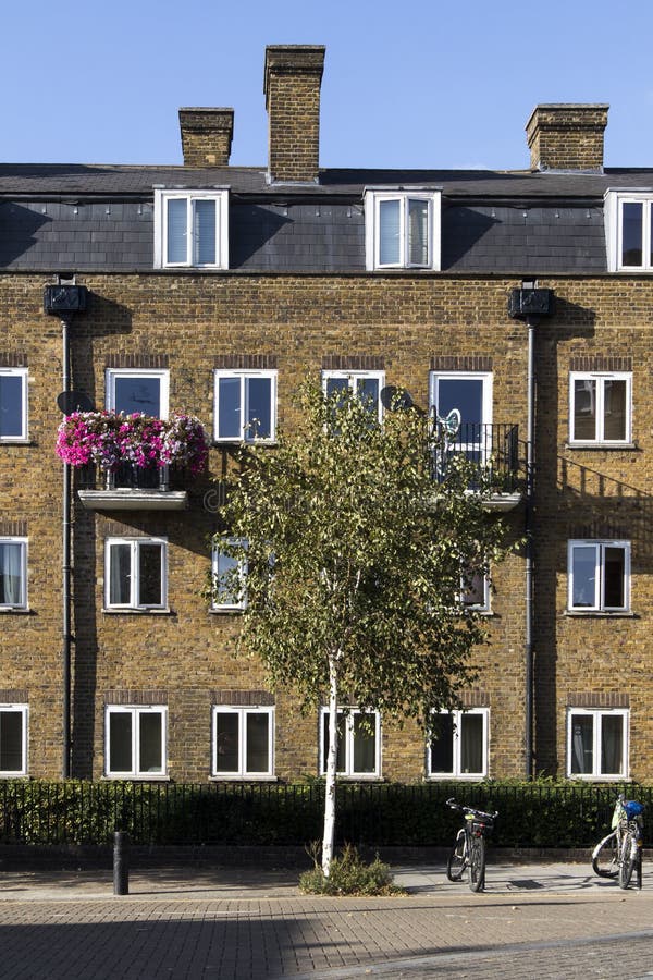 Modern New Council Housing Estate Stock Photo - Image of build, british ...