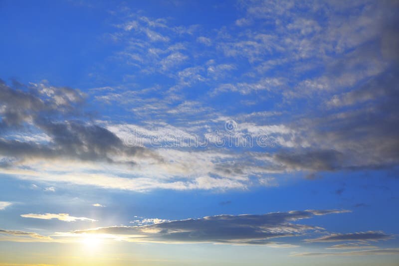 Typical morning sky stock photo. Image of idyllic, picturesque - 244638020