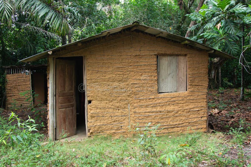 Typical Mud House of the Poor Regions of the Countryside of Brazil ...