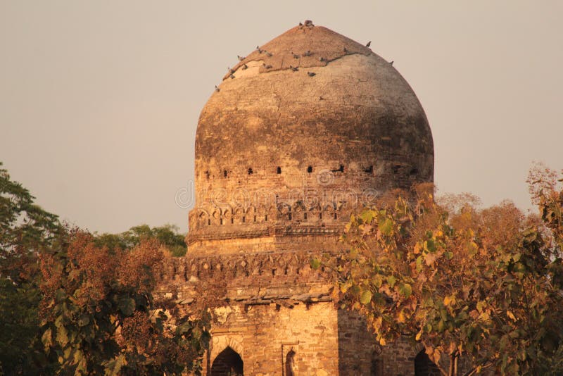Islamic Memorial Brick Abandoned Tomb Ruin Dome Architecture Editorial ...
