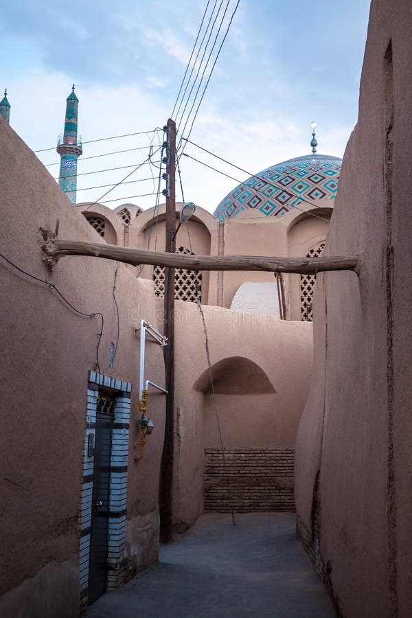 Typical narrow alley stock photo. Image of pathway, alley - 31958772