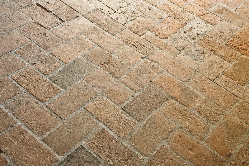 Typical Old Tuscany Terracotta Floors Called a Herringbone Pattern Due ...