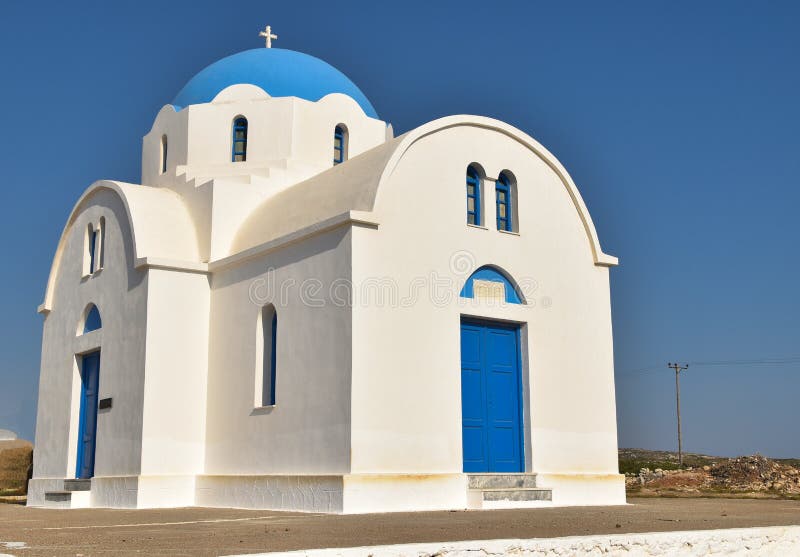 Cycladic Architecture, Oia, Santorini, Greece Stock Photo - Image of ...