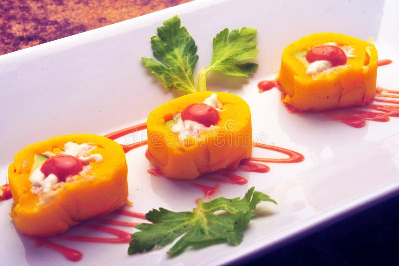 Peruvian Food Causa Stuffed Mashed Yellow Potatoes Stuffed with Tuna ...