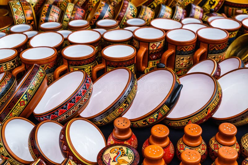 Peruvian Bowl Handicraft stock photo. Image of shop, latin - 35075170