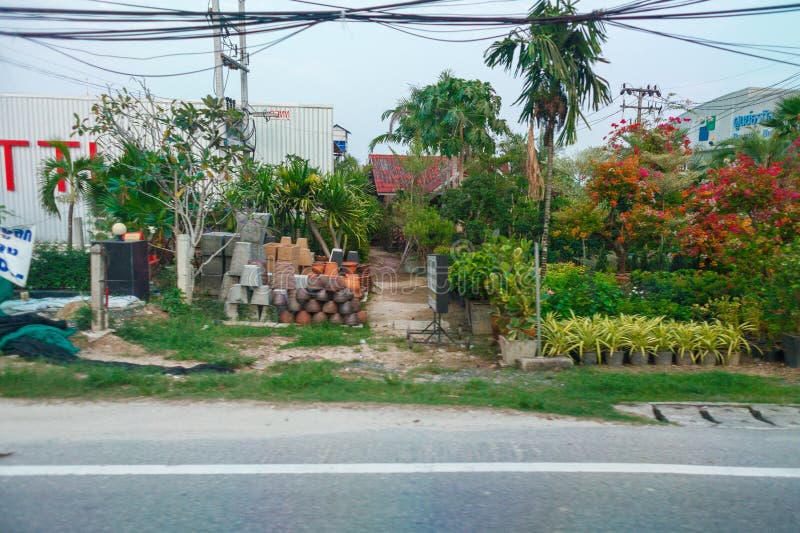 Typical Plant Shop Roadside Stock Photos - Free & Royalty-Free Stock ...