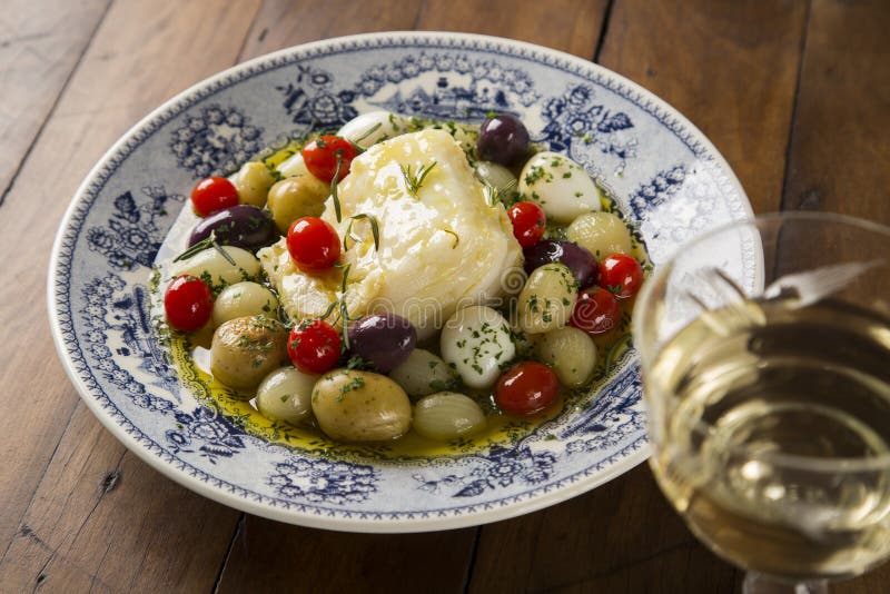 110 Typical Portuguese Dish Codfish Called Porto Stock Photos - Free ...