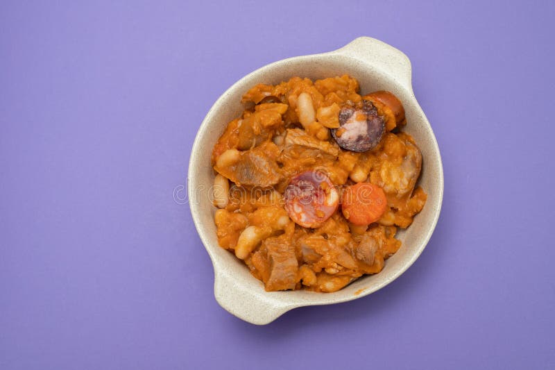 Typical Portuguese Dish Feijoada a Transmontana Stock Photo - Image of ...