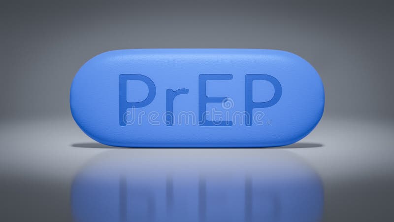Typical PrEP Pill stock illustration. Illustration of pill - 123471697