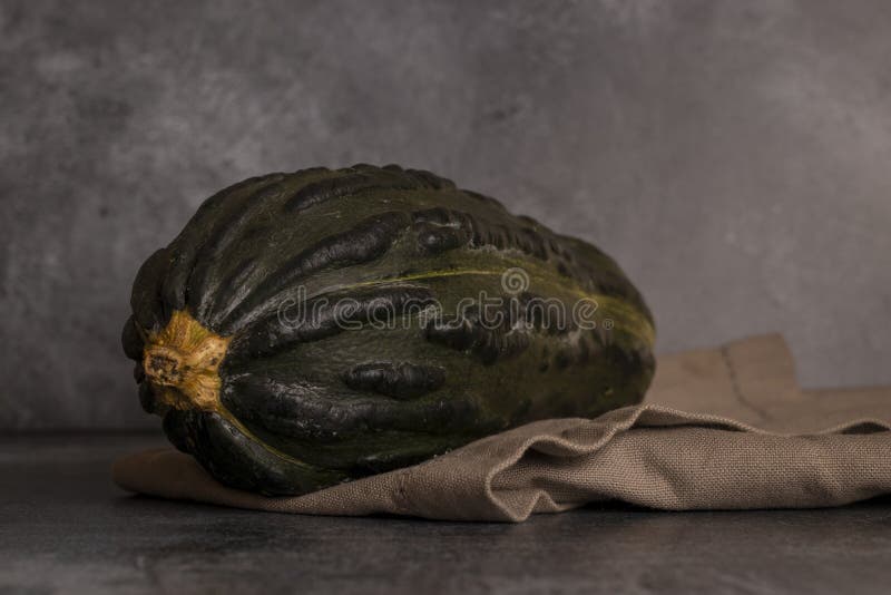 Typical Pumpkin from Peru, Also Called As: Zapallo Loche Stock Photo ...