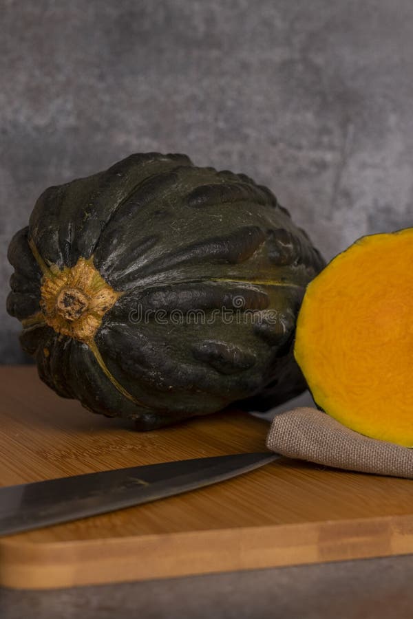 Typical Pumpkin from Peru, Also Called As: Zapallo Loche Stock Photo ...