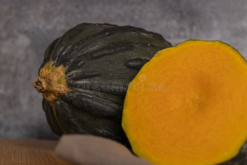 Typical Pumpkin from Peru, Also Called As: Zapallo Loche Stock Photo ...