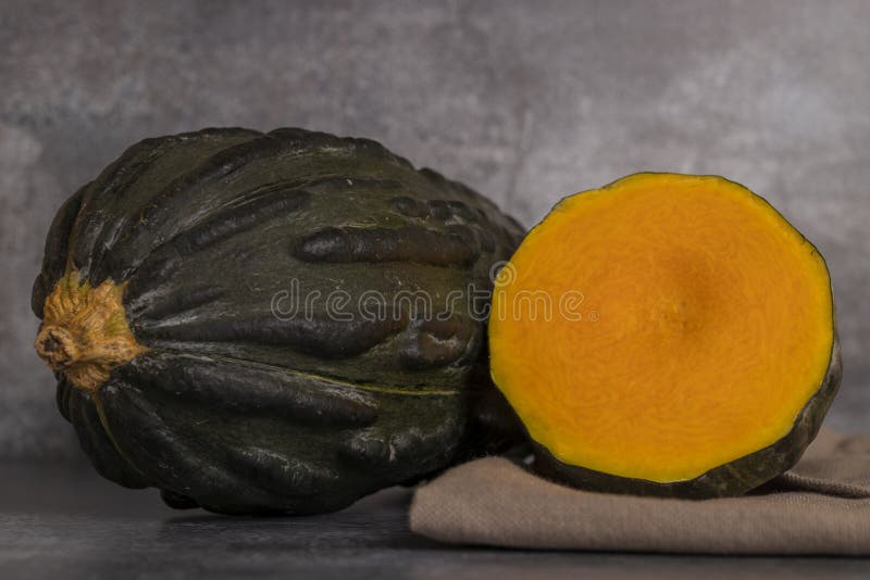 Typical Pumpkin from Peru, Also Called As: Zapallo Loche Stock Photo ...