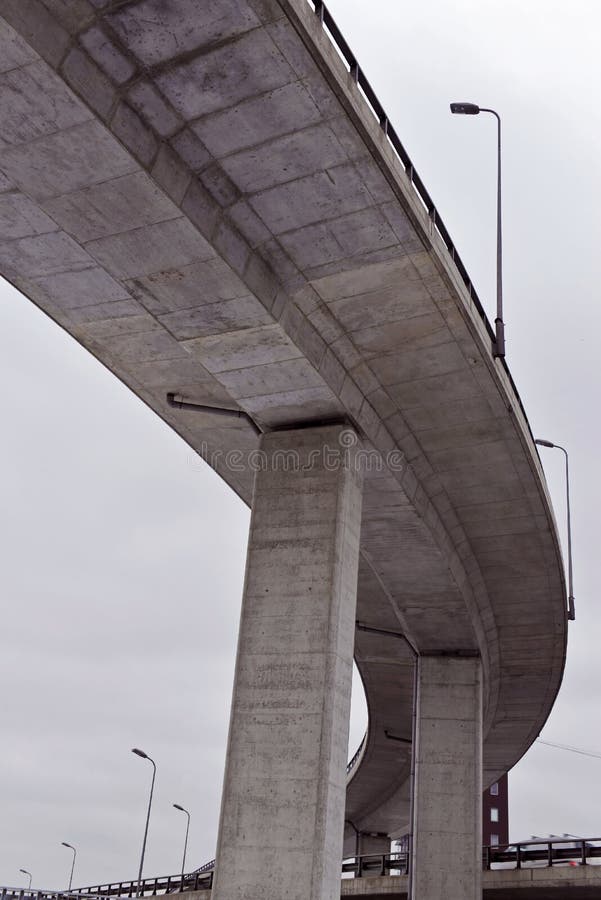 Typical Reinforced Concrete Bridge Stock Photo - Image of reinforced ...