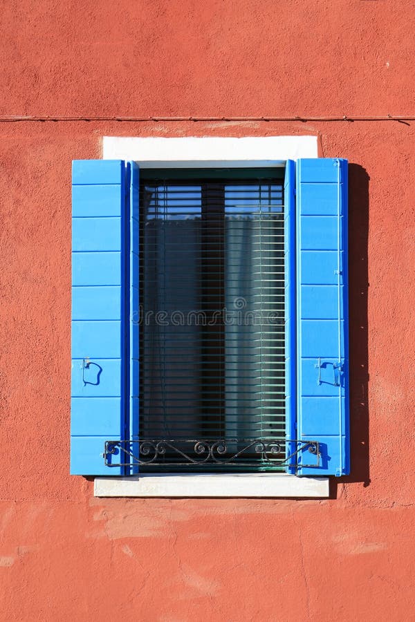 Typical Renaissance Window in Burano Stock Image - Image of venice ...