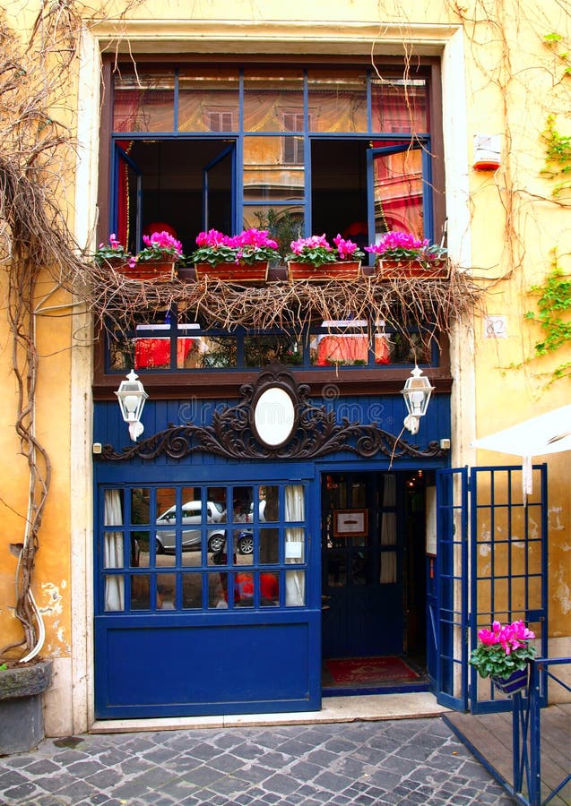 Typical Rome - Urban Building Detail. Stock Image - Image of apartment ...