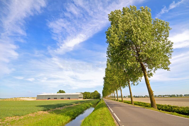Rural Dutch Estate in Zaanse Schans Stock Image - Image of zaandam ...