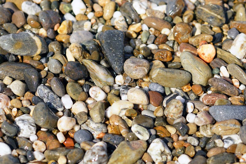 Typical Sand Structure of Many Beaches in Crete Stock Image - Image of ...