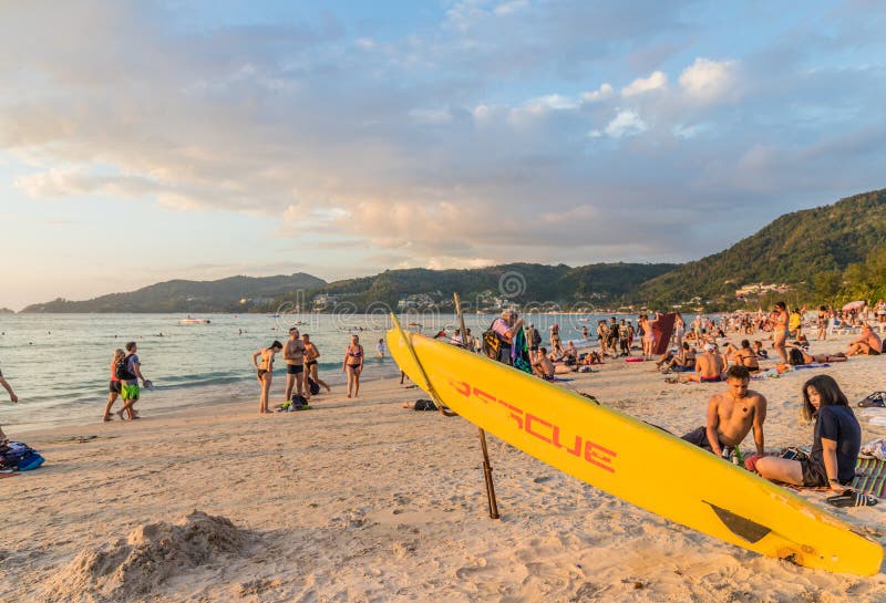 A Typical Scene in Patong Thailand Editorial Image - Image of holiday ...
