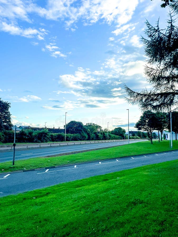Typical Slip Road stock photo. Image of offramp, main - 296155040