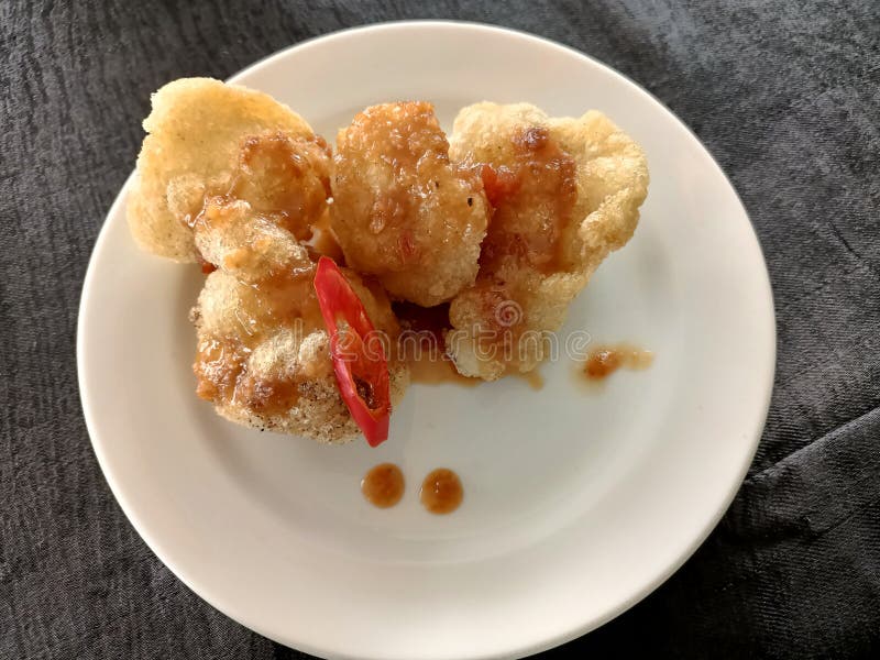 A Typical Snack from the West Java Called Cireng Stock Image - Image of ...