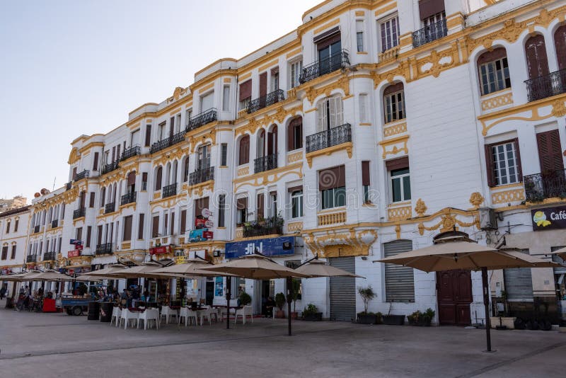 Typical Spanish House from the Colonial Times in Downtown Tangier in ...