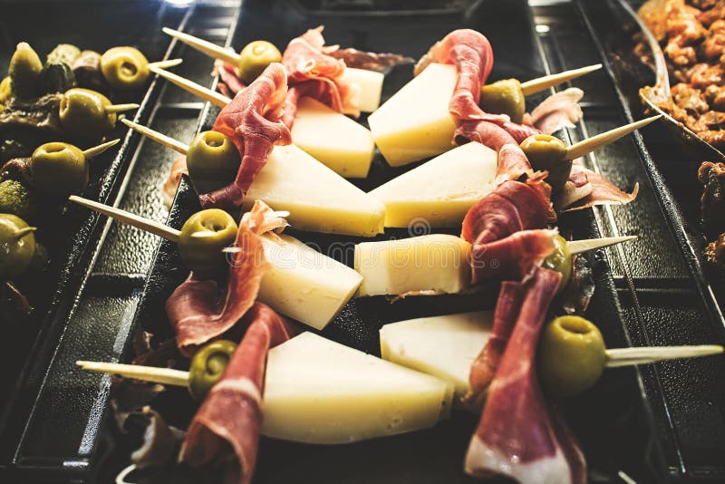 Typical spanish snack stock image. Image of cuisine, tasty - 70776355