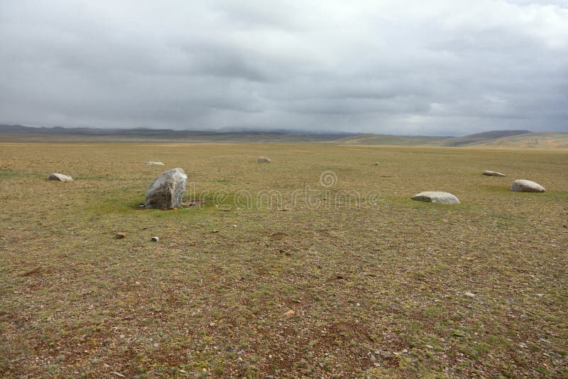 Typical steppe landscape stock image. Image of barren - 67953897
